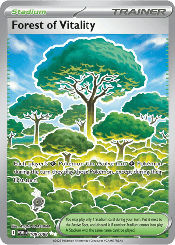Forest of Vitality 109/088 - Pokémon Perfect Order – Tcgstore.se