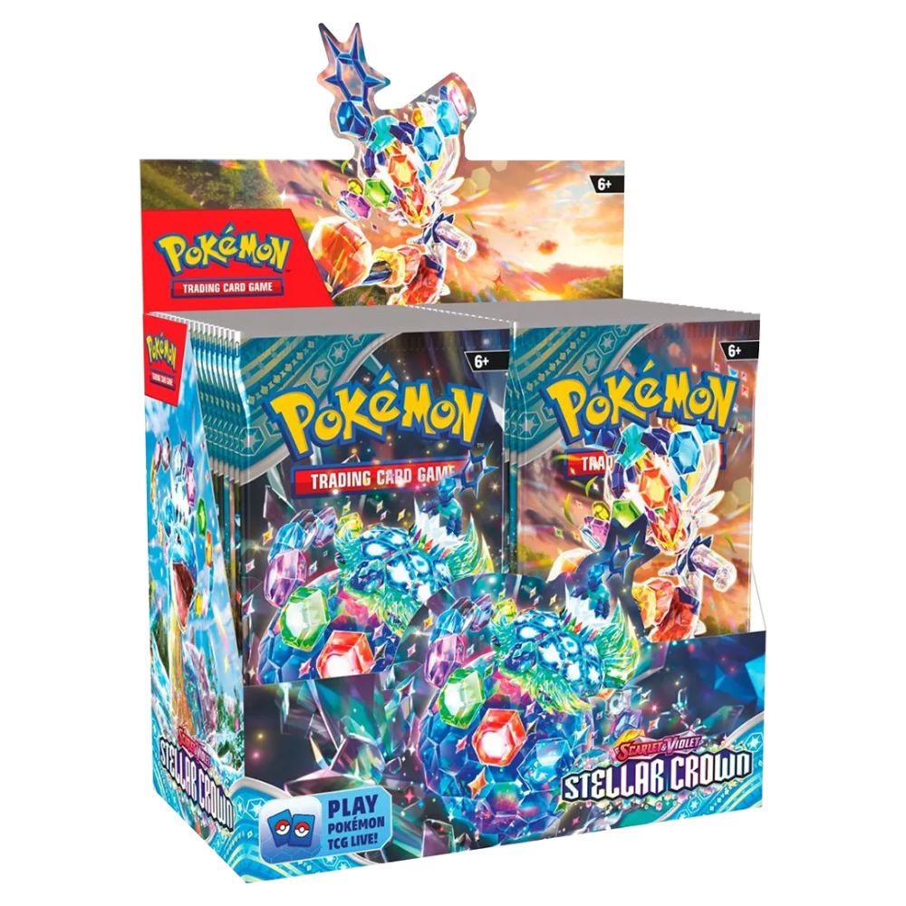 Pokémon Stellar Crown - Booster Box | Köp online – Tcgstore.se