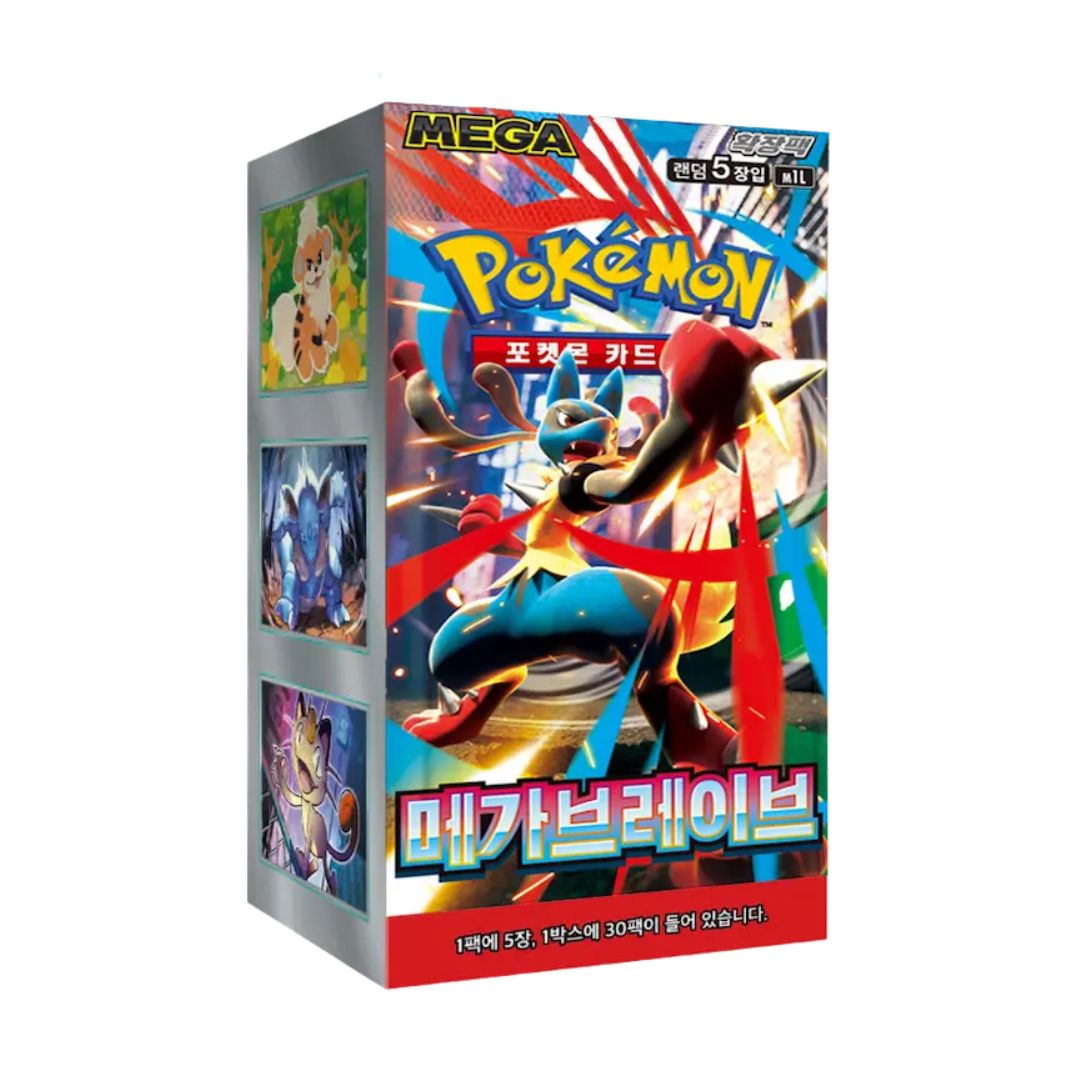 Pokémon: Mega Brave Booster Box (Koreansk) – Tcgstore.se