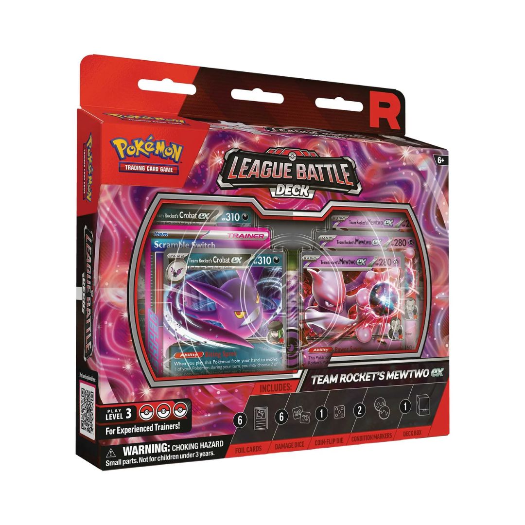 Pokemon TCG: Team Rocket's Mewtwo ex League Battle Deck – Tcgstore.se