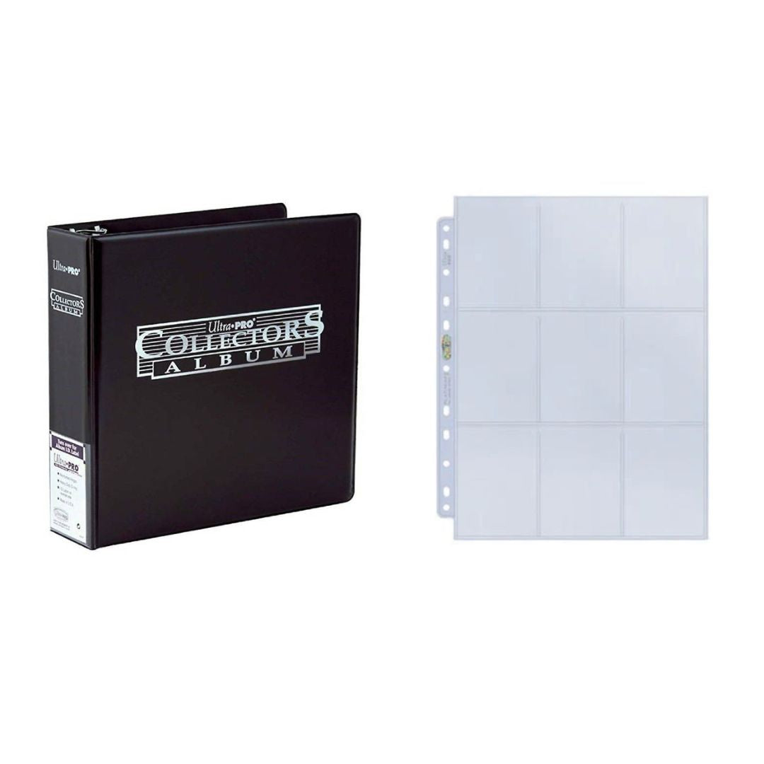 Ultra PRO: Collectors Album Black & Platinum Pages (Paketpris ...